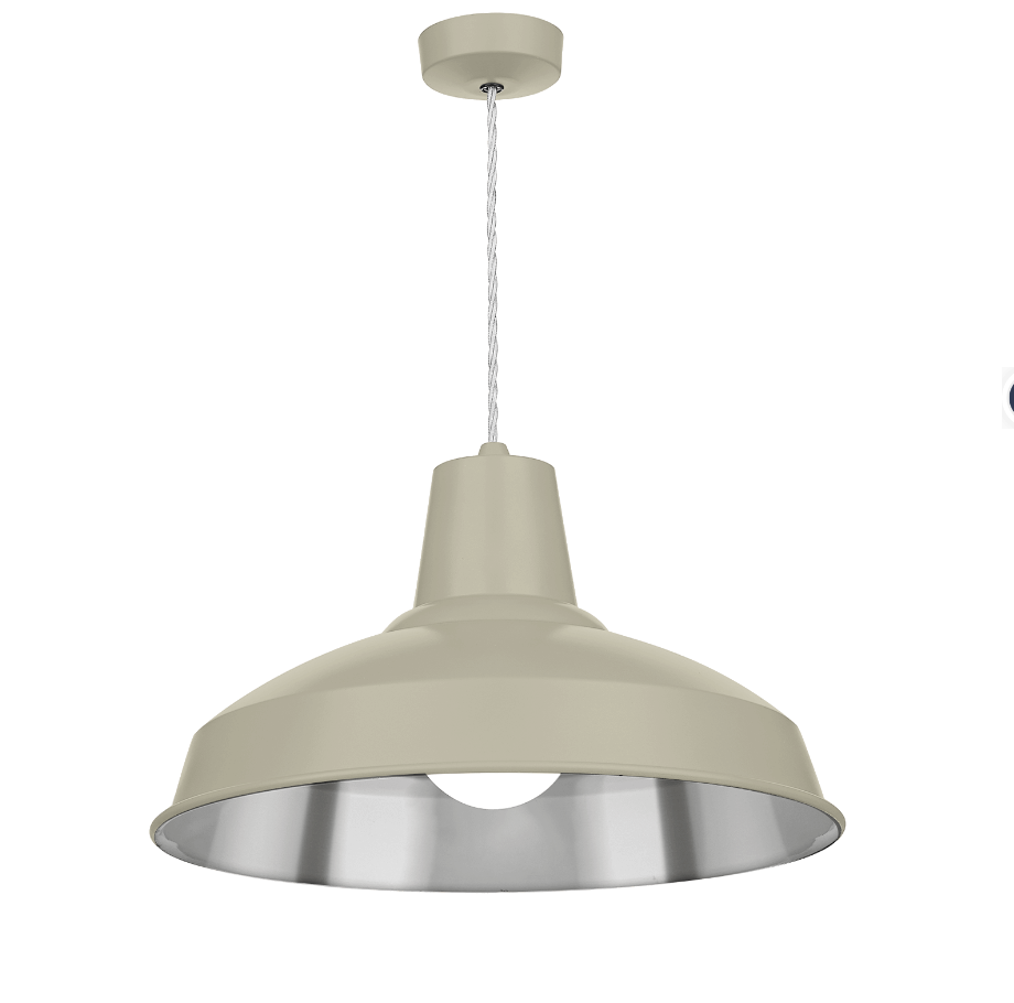 David Hunt Lighting Reclamation 1 Light Pebble/Chrome Pendant ...