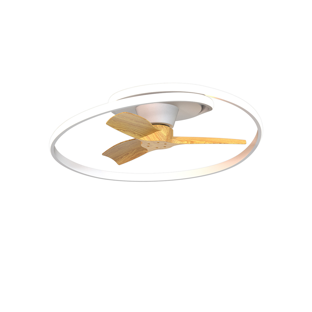 Mantra Ocean 60W LED Dimmable Ceiling Light With Built-In 35W DC Rever ...