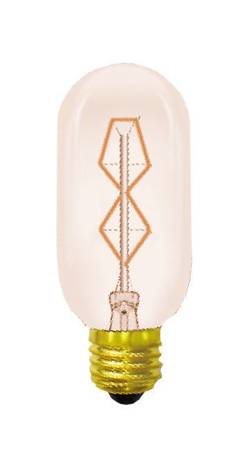 Luxram Rustica Tubular/S E27 Tinted 60W • 015014060 — Superior Lighting